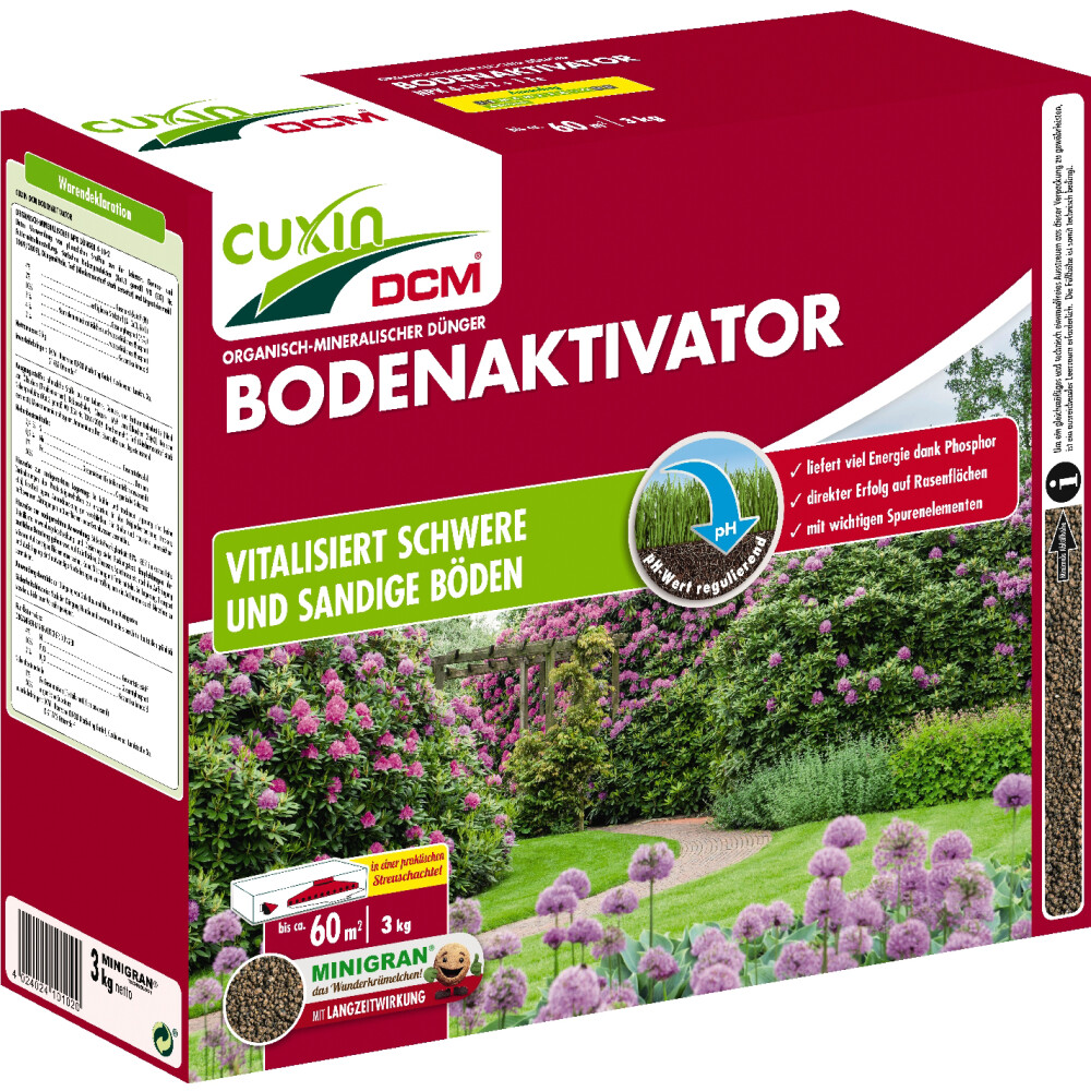 Cuxin DCM Bodenaktivator Minigran: Vitalität für alle Böden